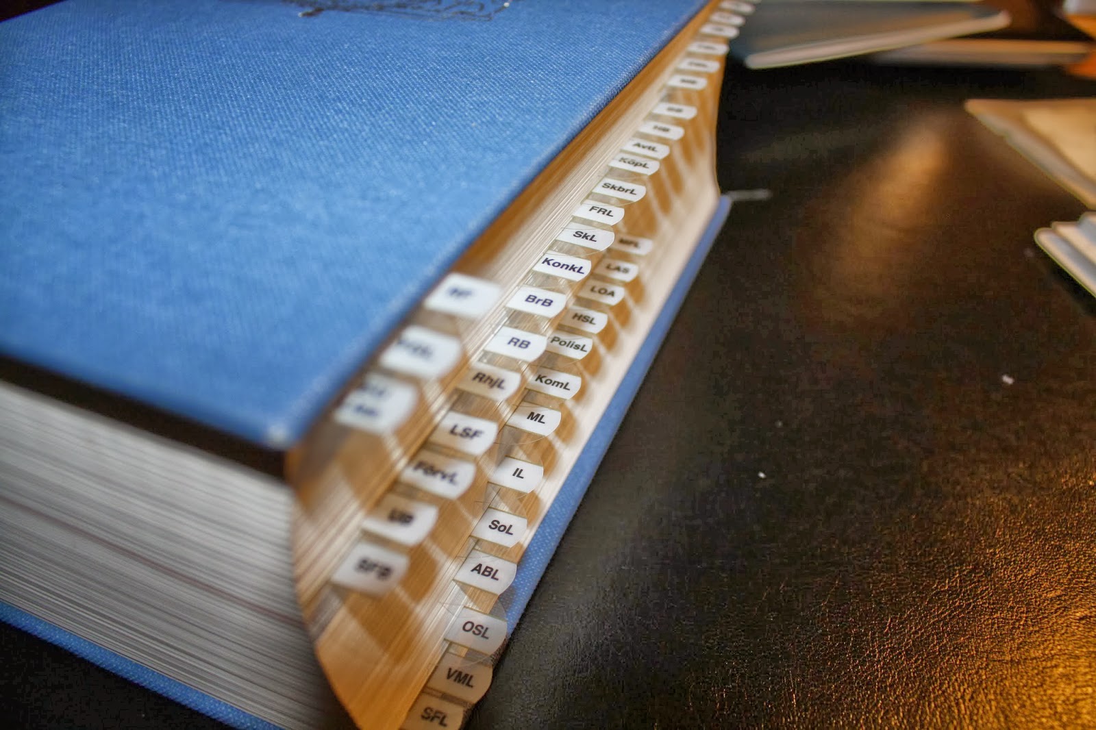 EN BLOGG AV SANDRA JANSSON: Hjälpmedel för att hitta i lagboken